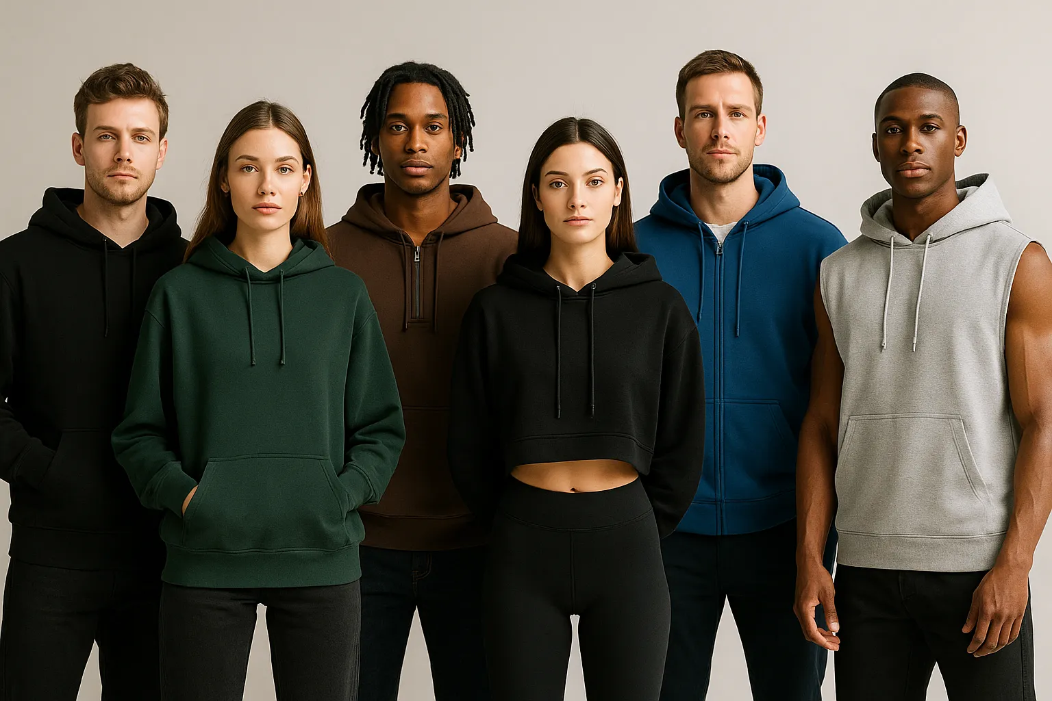 Types of Hoodies: 6 Core Styles, Fits, Fabrics & Graphics