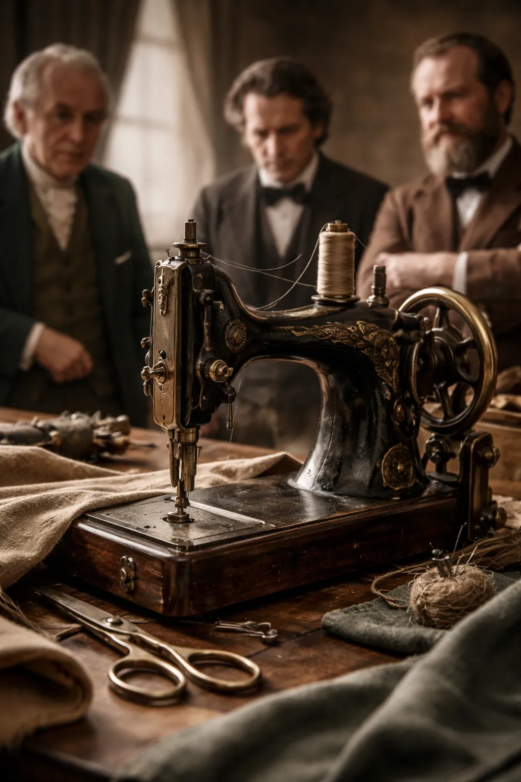 Who Invented the Sewing Machine? A Scandal-Stitched History